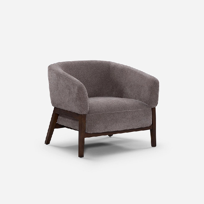 Poltrona Rosen Bolton Tela Taupe :: DeNony.cl